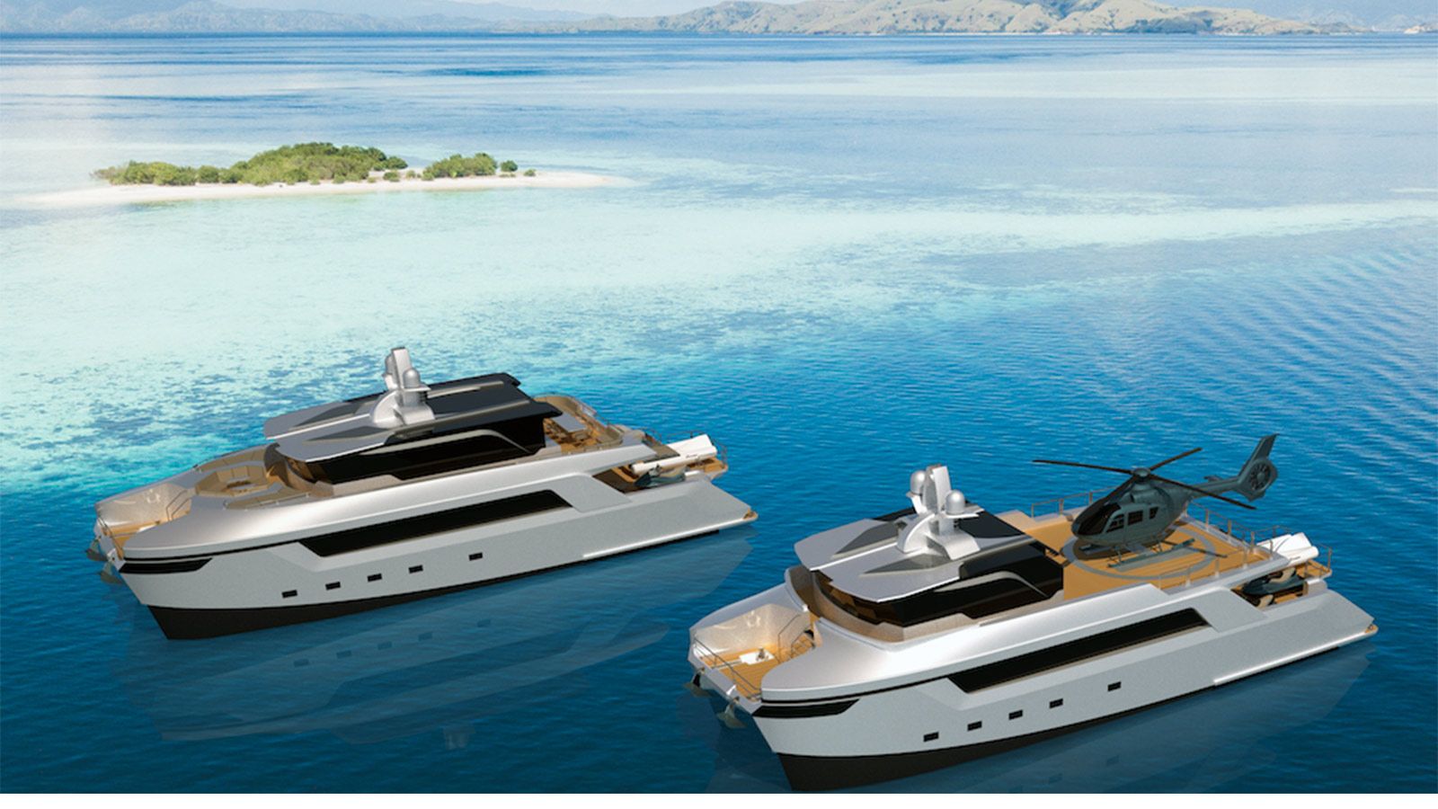 Echo Yachts Presents New 27 Metre Catamaran and Shadow Vessel Models